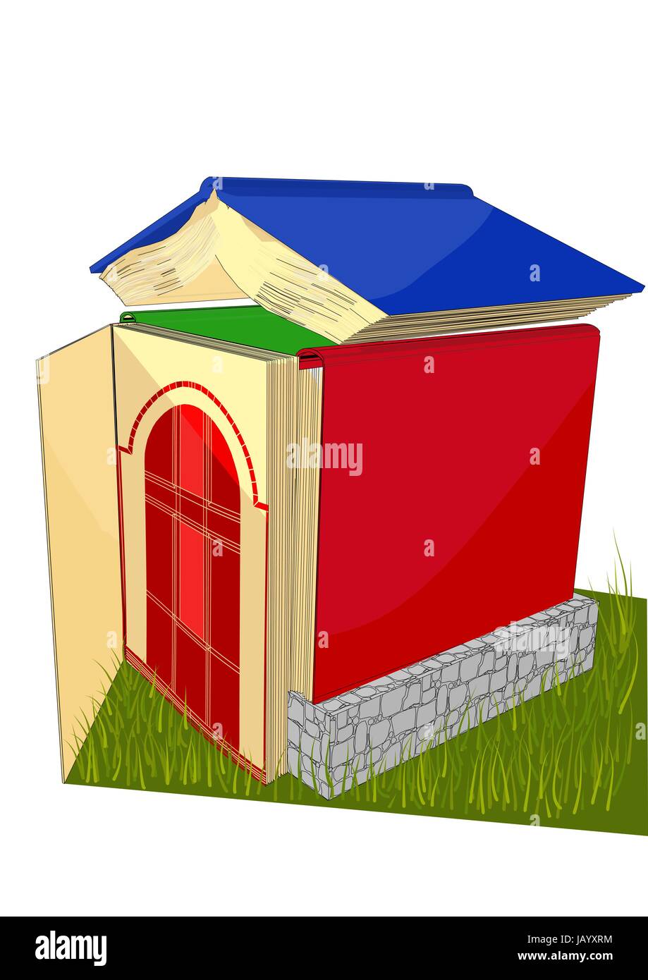 House of wisdom library Stock Vector Images - Alamy