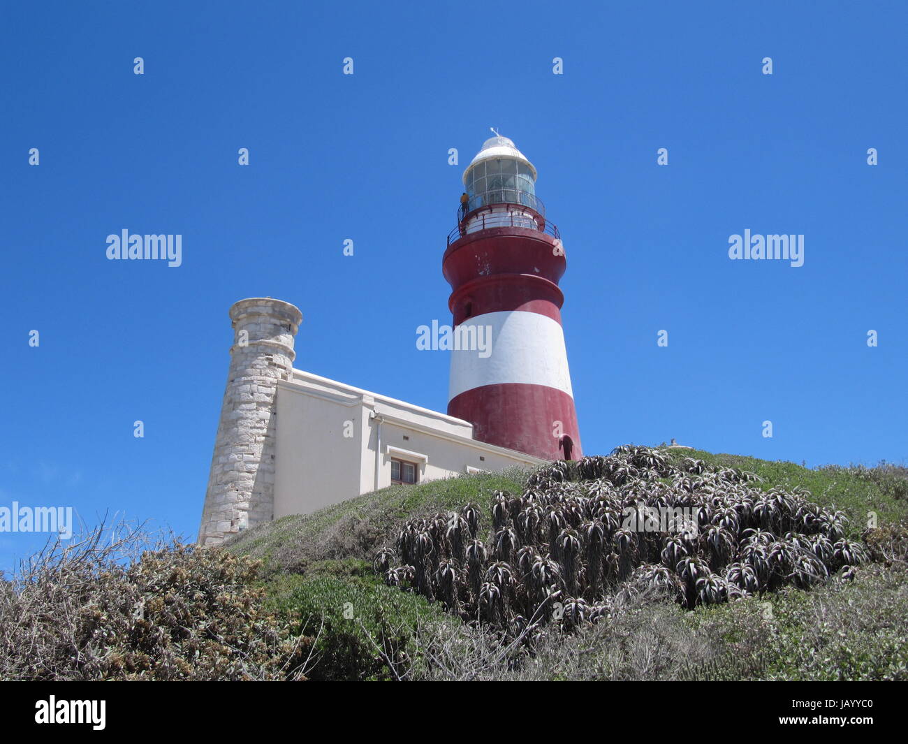 lighthouse cape agulhas,south africa Stock Photo - Alamy