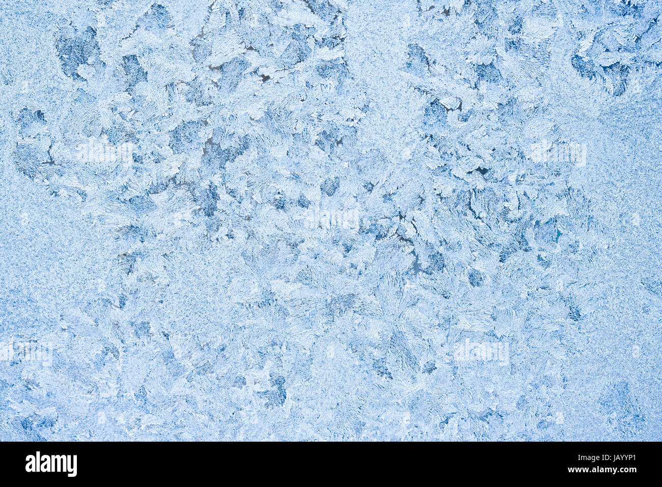 Beautiful pattern of frost on winter window Stock Photo - Alamy