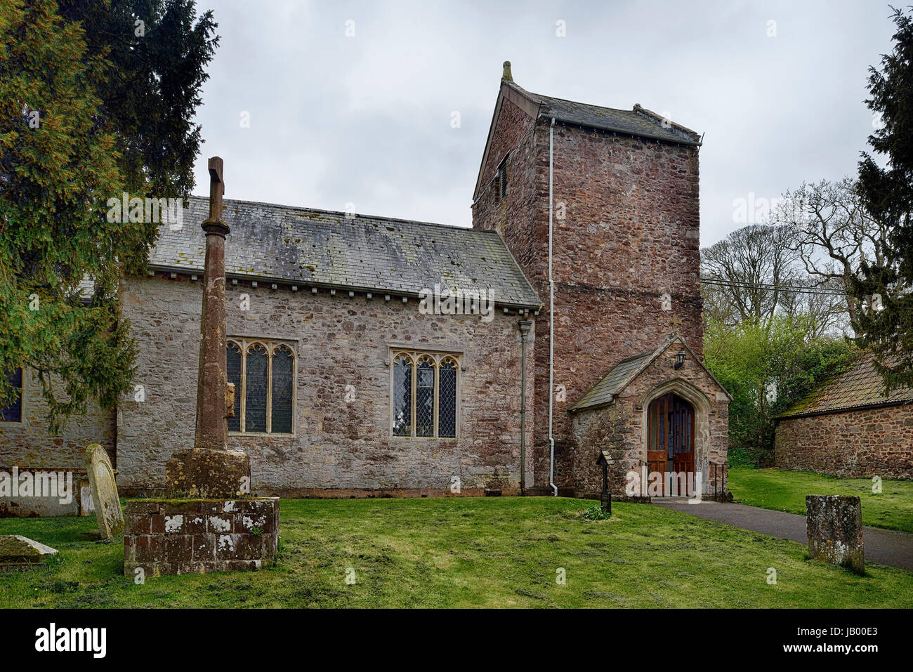St Mary the Virgin, Holford, Quantocks, Somerset Stock Photo - Alamy