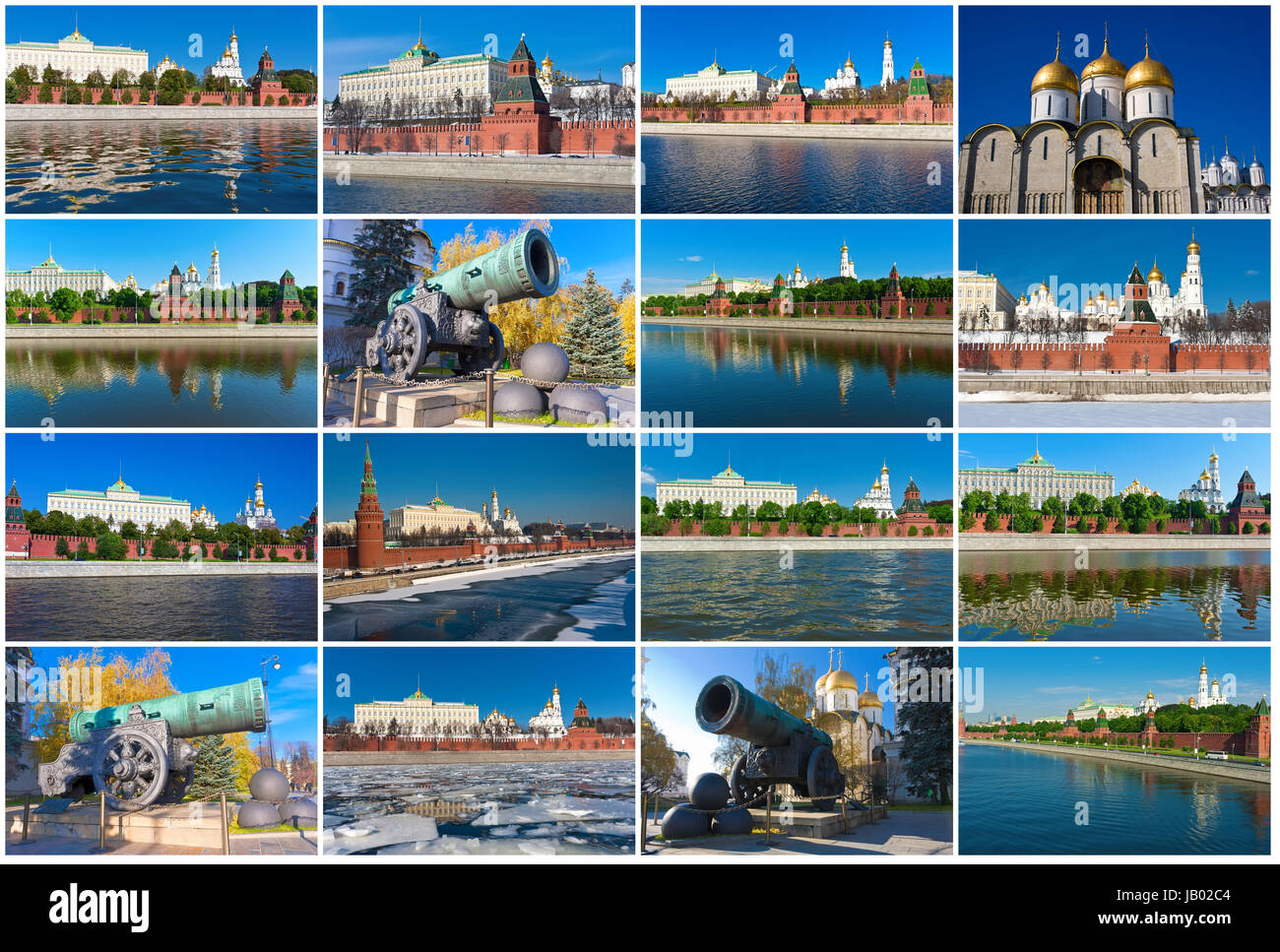 Beautiful photos of Moscow Kremlin and Moskva river, Russia Stock Photo ...