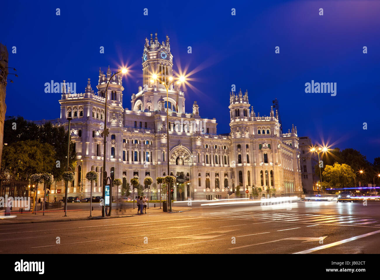 Central Post Office - Palacio de Comunicaciones at Cybele's Square ...