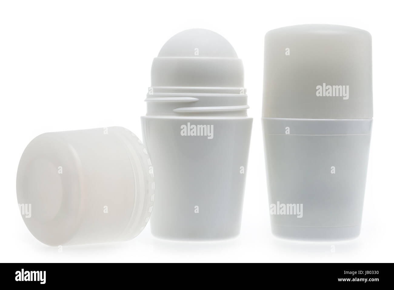 Deodorant container on white background Stock Photo - Alamy