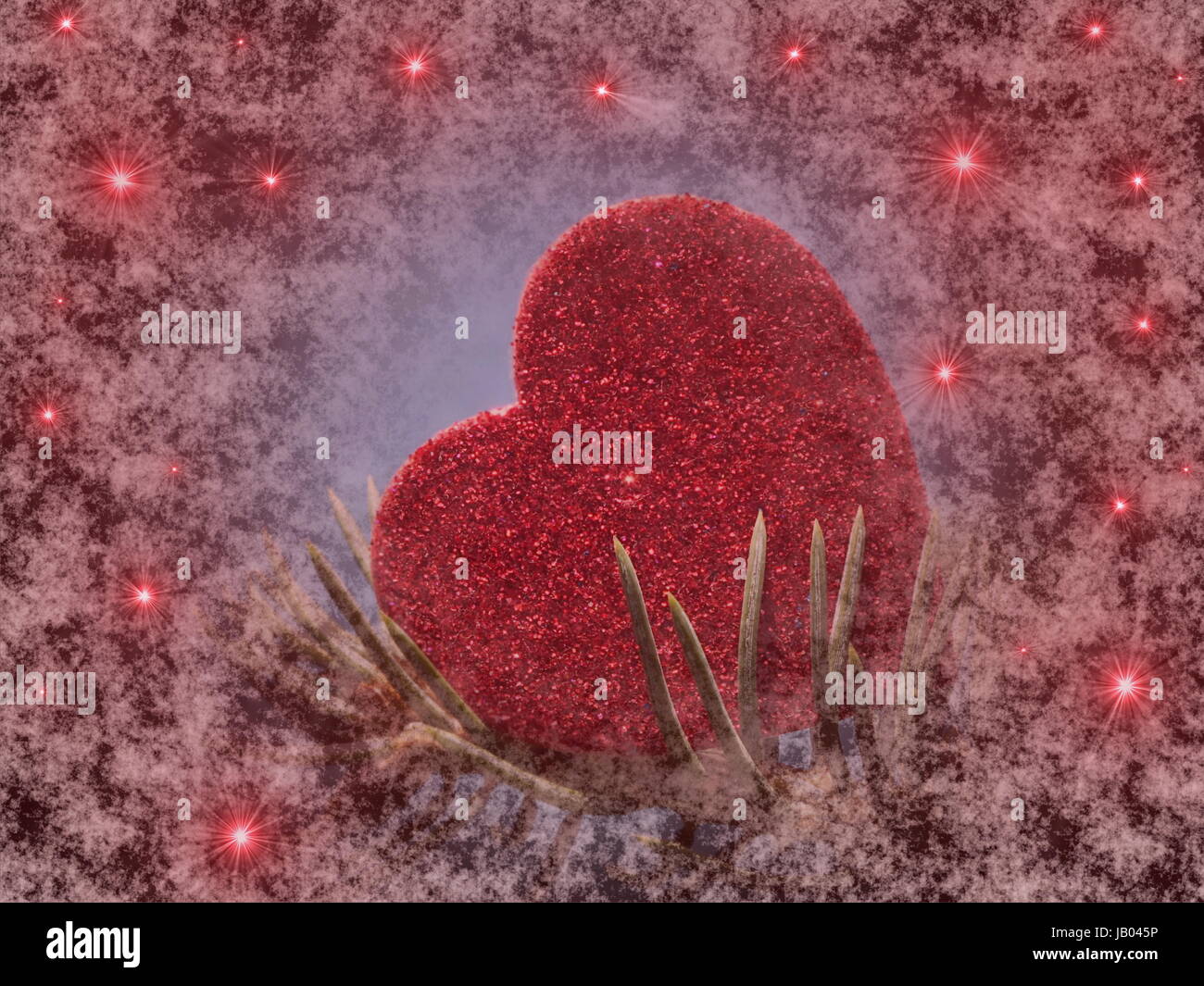 Bright festive background with writing as a festive card Stock Photo ...