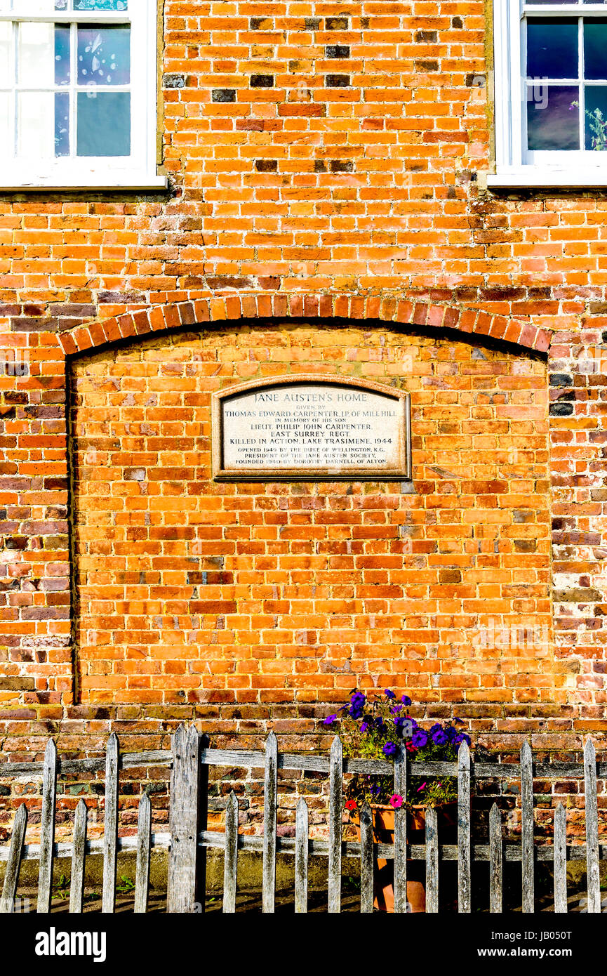 Jane Austen's House; a Museum in Chawton, Hampshire, England, United ...