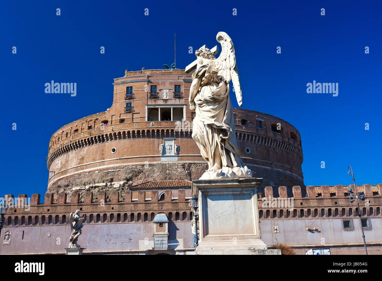Famous Saint Angel castle in Rome, Italy Stock Photo - Alamy