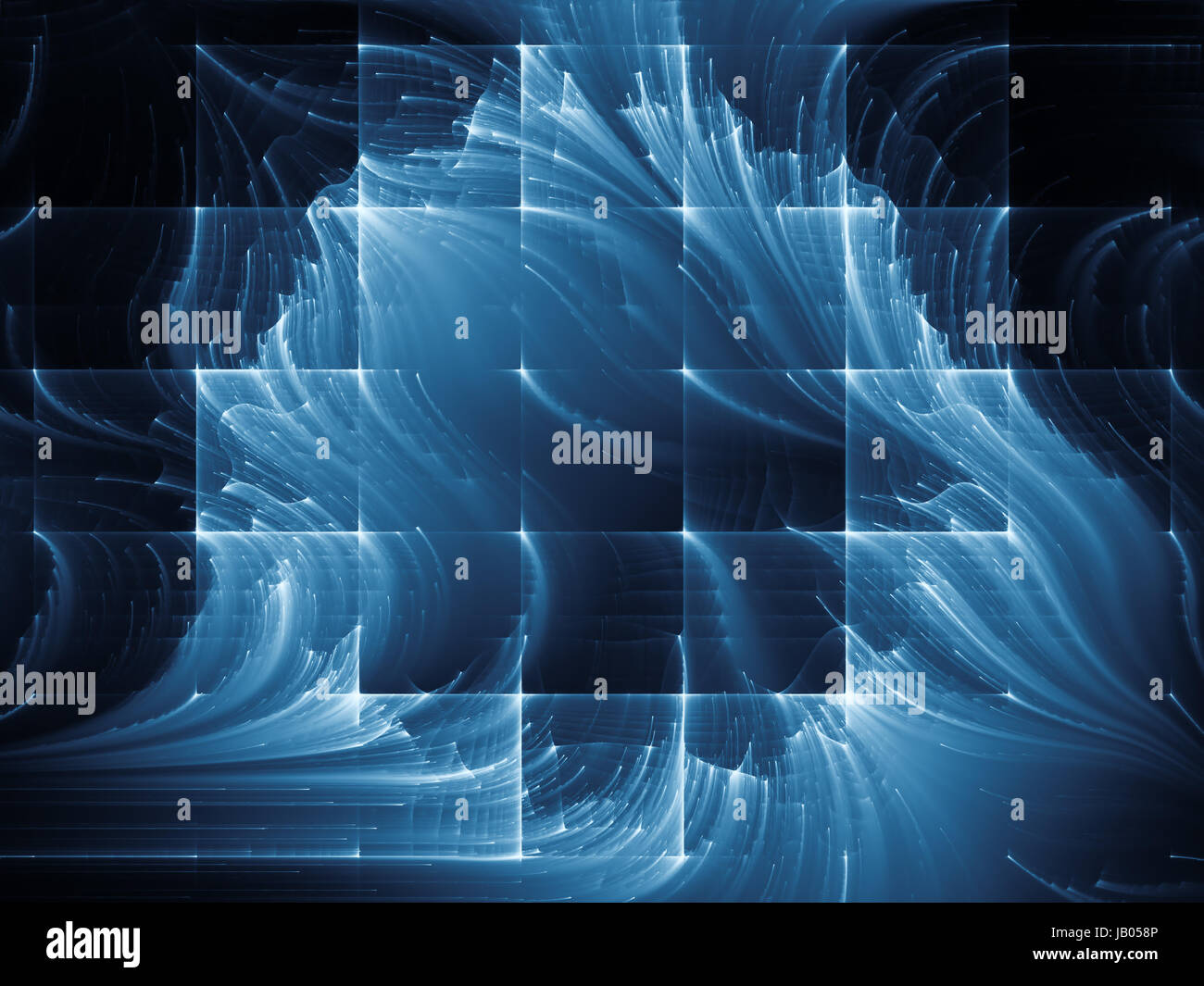 Dynamic Background series. Abstract design made of fractal motion ...