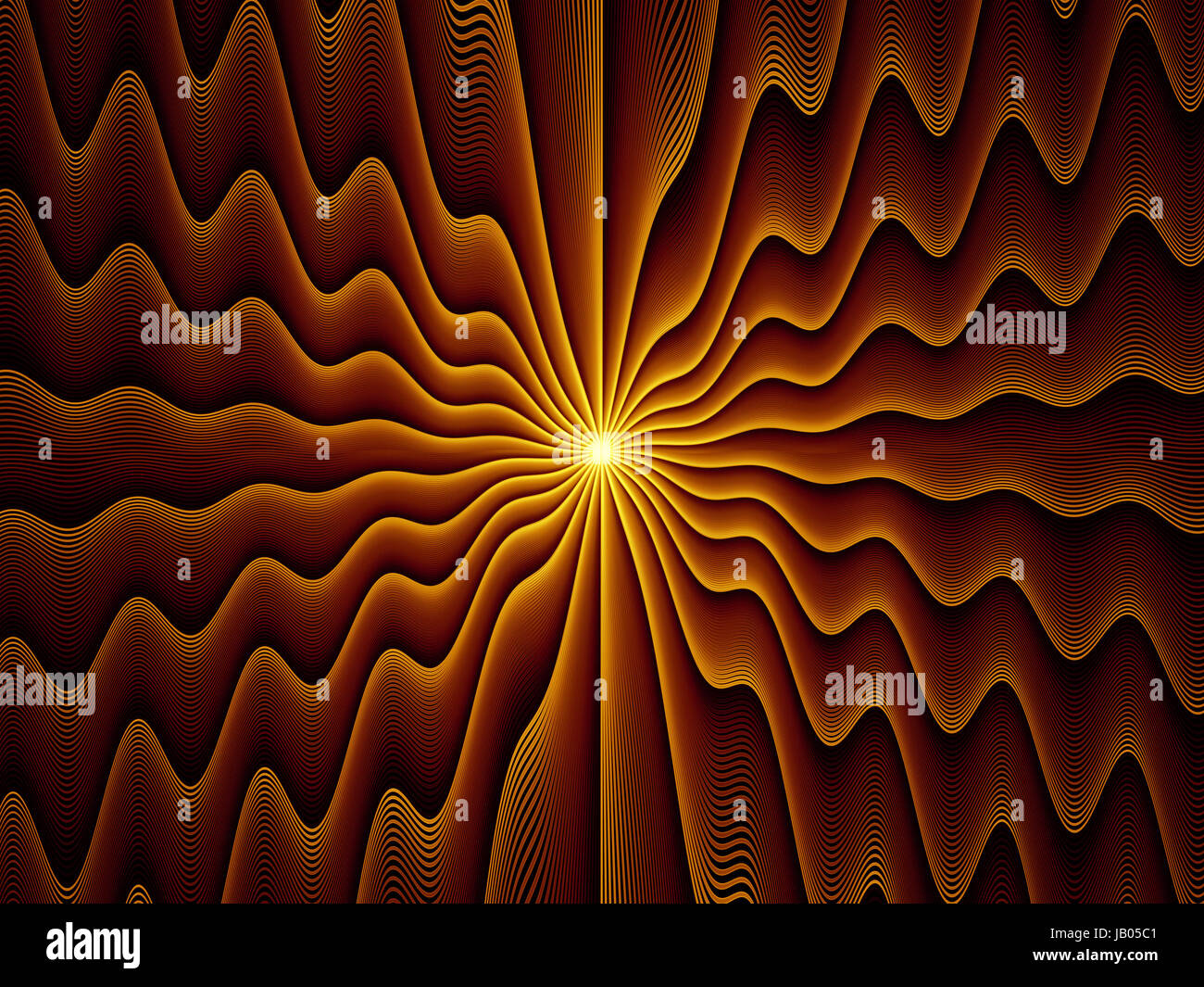 Fractal Burst series. Background design of fractal radial burst pattern ...