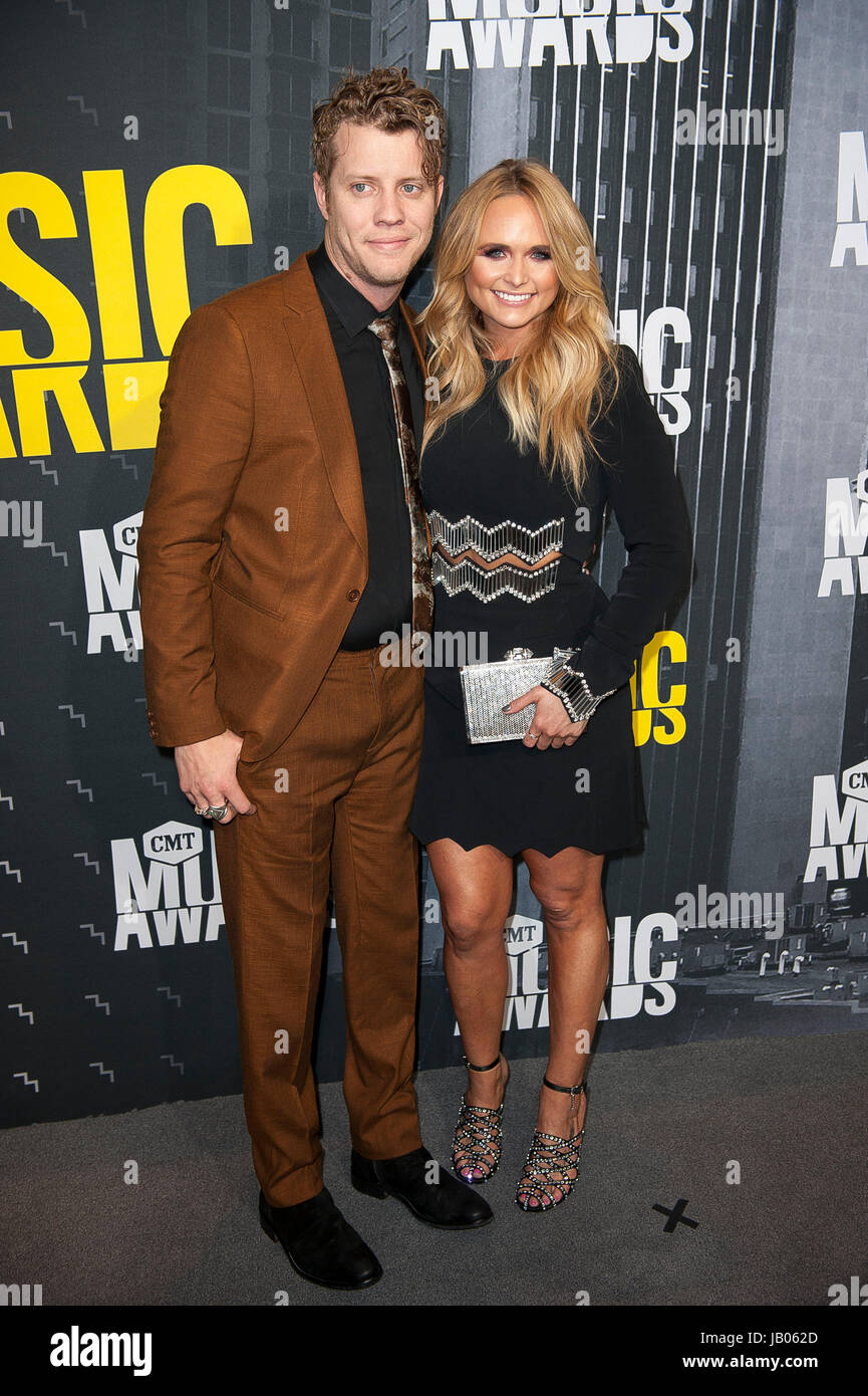 Nashville, Tennessee, USA. 7th June, 2017. Musician MIRANDA LAMBERT and ...