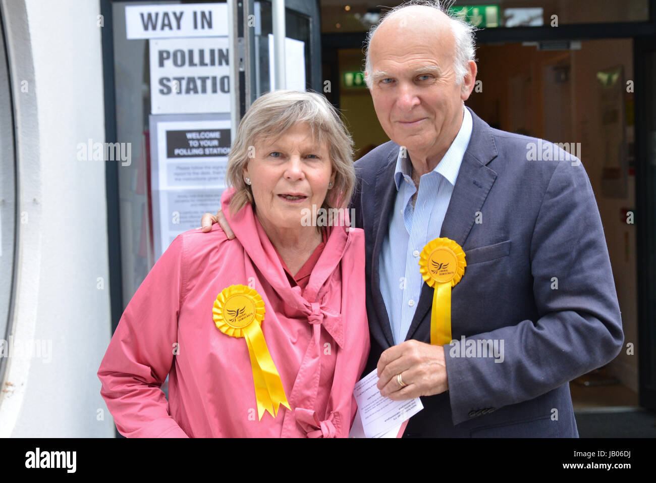 Vince cable and wife hi-res stock photography and images - Alamy