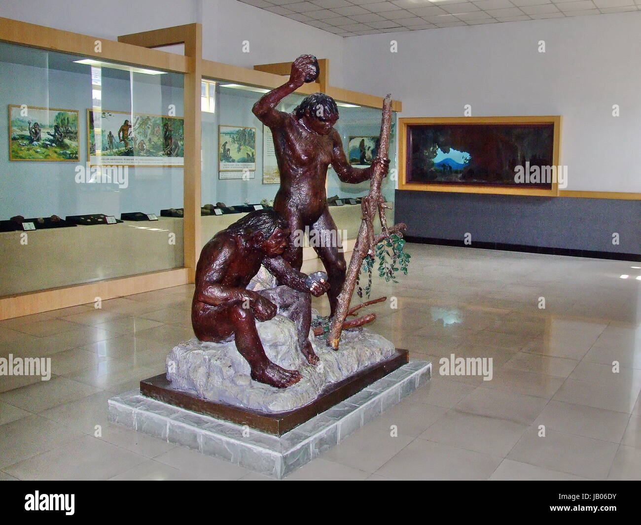 Homo erectus zhoukoudian hi-res stock photography and images - Alamy