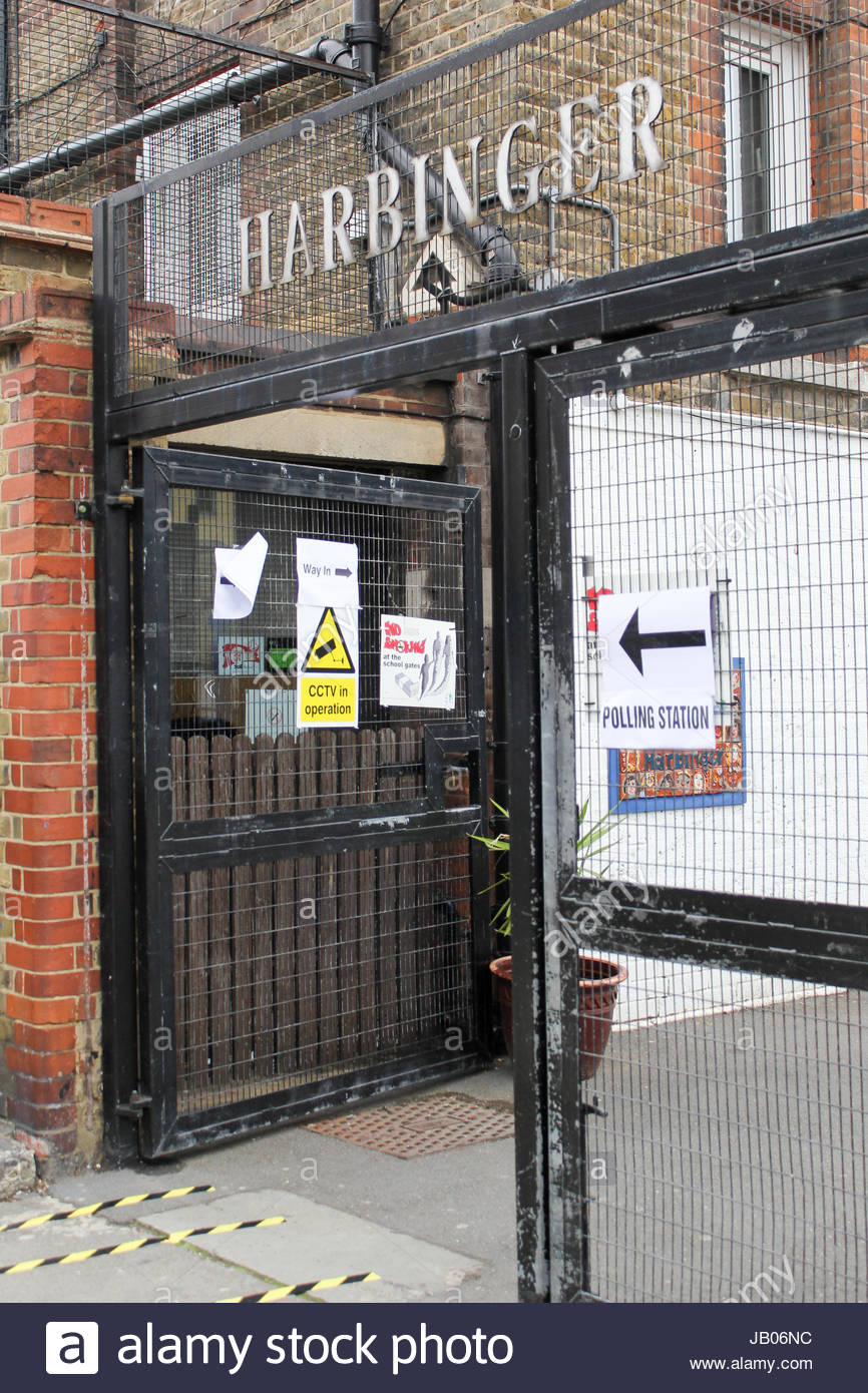 Polling Station Gate High Resolution Stock Photography and Images - Alamy