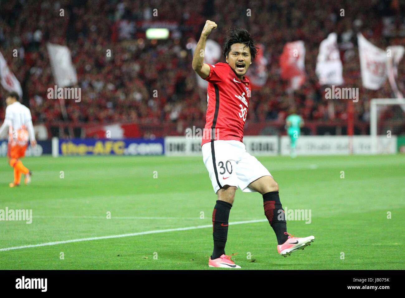 Saitama, Japan. 31st May, 2017. Shinzo Koroki (Reds) Football/Soccer ...