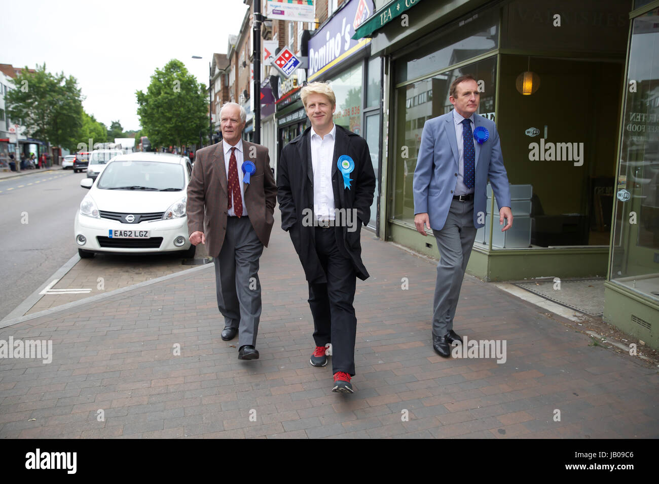 Orpington, UK. 8th June, 2017. Jo Johnson MP, Conservative candidate ...