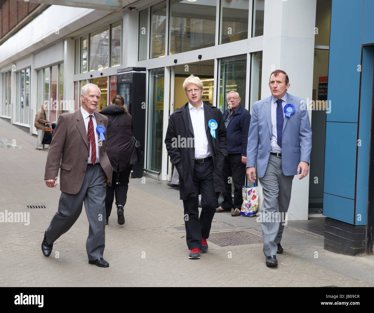 Orpington, UK. 8th June, 2017. Jo Johnson MP, Conservative candidate ...