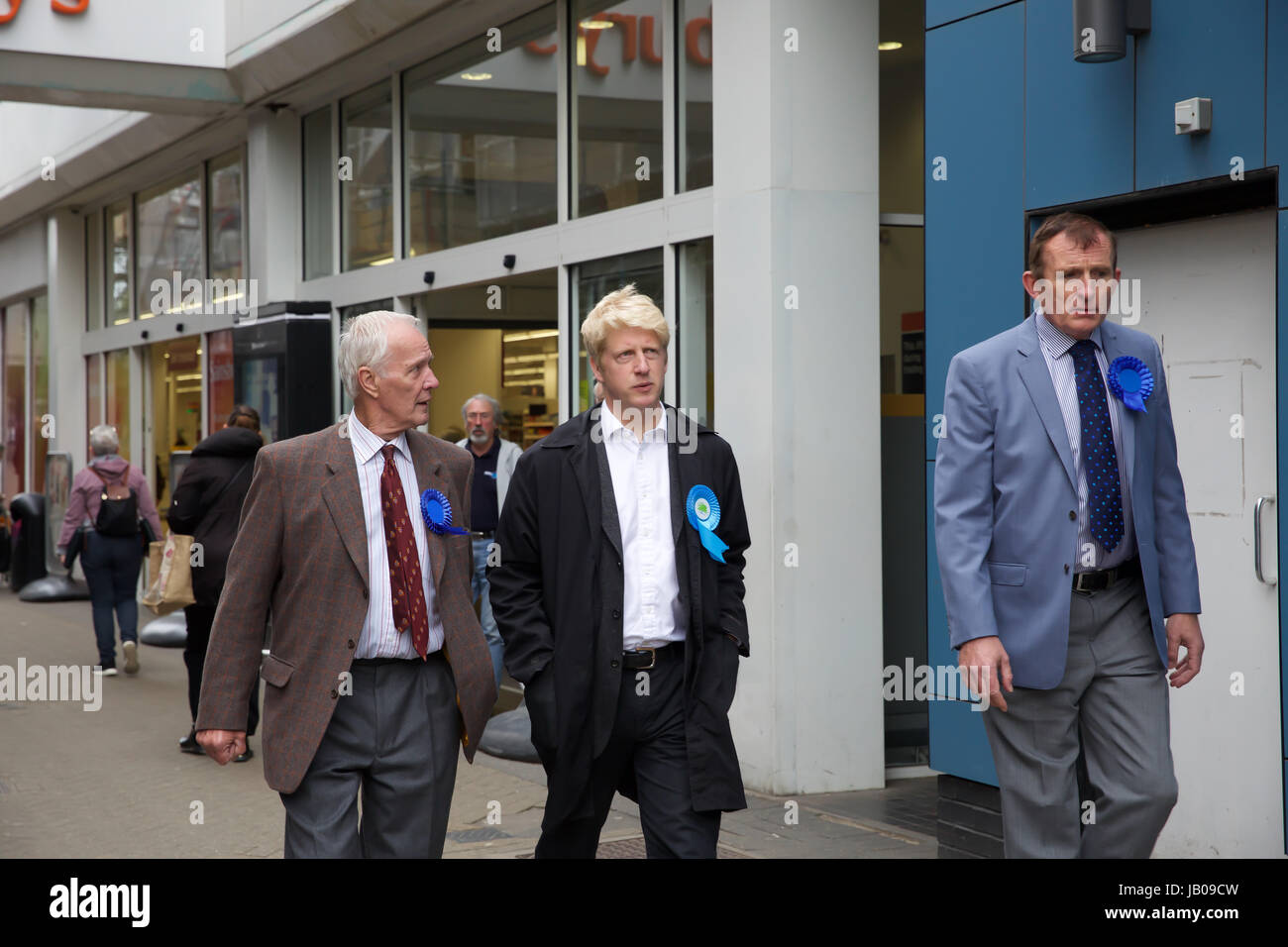 Orpington, UK. 8th June, 2017. Jo Johnson MP, Conservative candidate ...