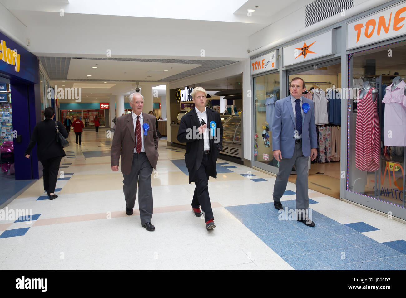 Orpington, UK. 8th June, 2017. Jo Johnson MP, Conservative candidate ...