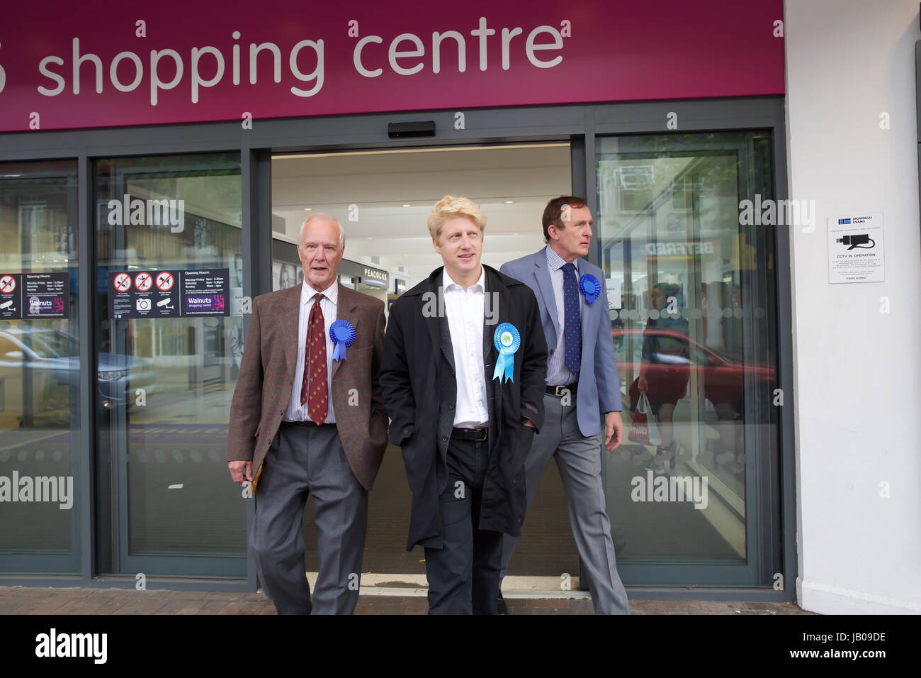 Orpington, UK. 8th June, 2017. Jo Johnson MP, Conservative candidate ...