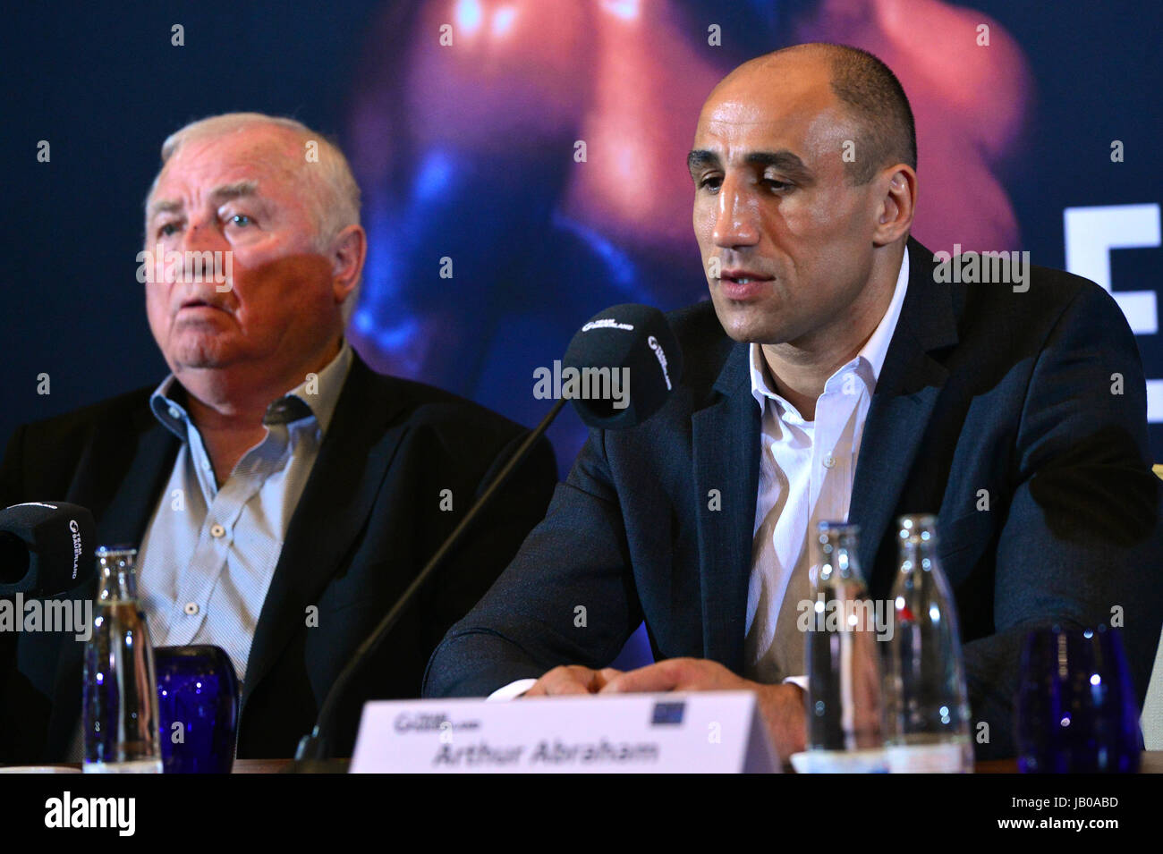 Berlin, Germany. 8th June, 2017. Ulli Wegner, trainer of Arthur Abraham ...