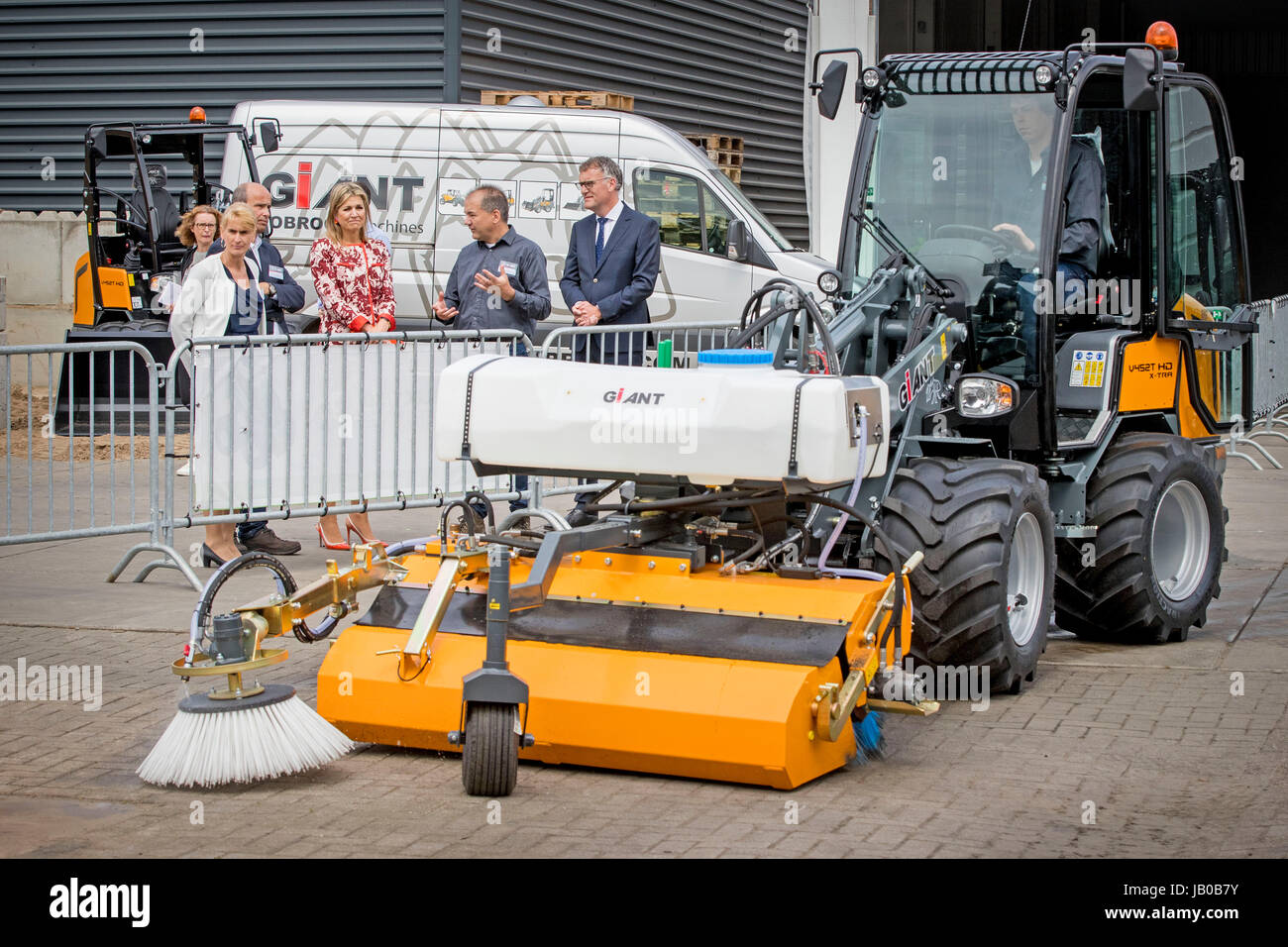 Oisterwijk, The Netherlands. 8th June, 2017. Queen Maxima of the ...