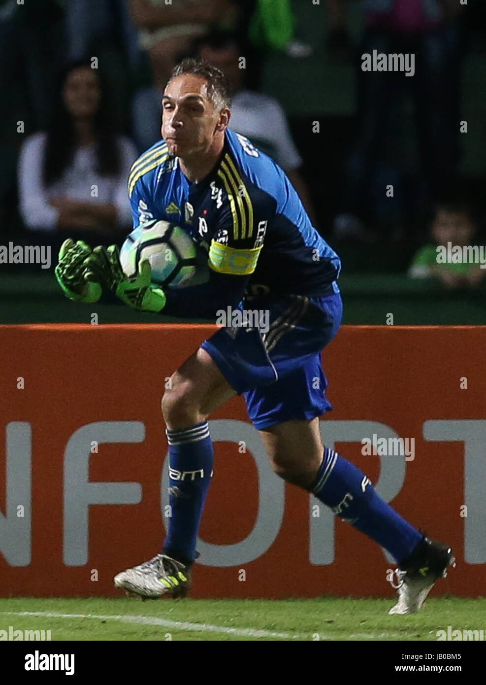 Curitiba, Brazil. 07th June, 2017. Goalkeeper Fernando Prass of SE ...