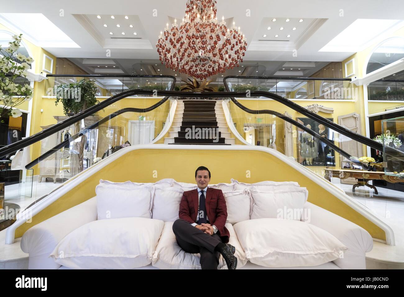 May 24, 2017 - Los Angeles, California, U.S - Nicolas Bijan, 25 ...