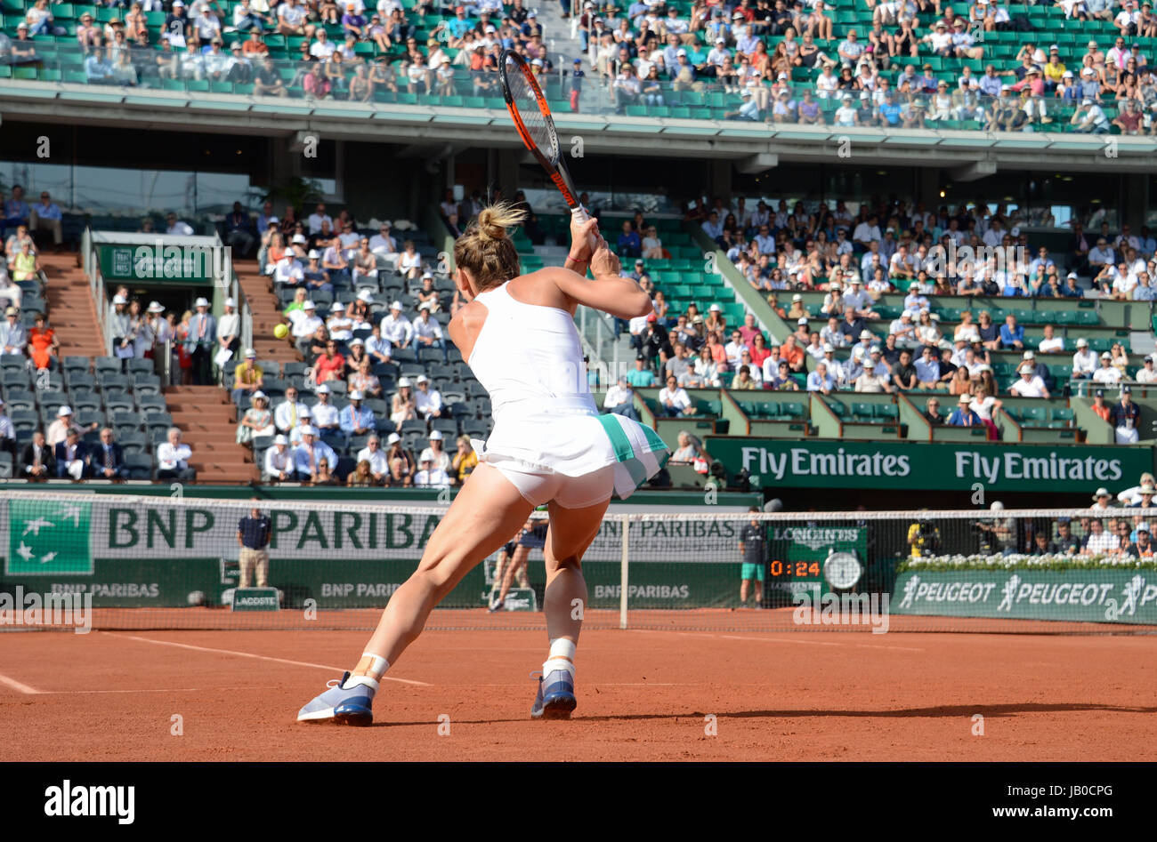 Paris, France. 8th Jun, 2017. Roland Garros, Paris, France; French Open ...