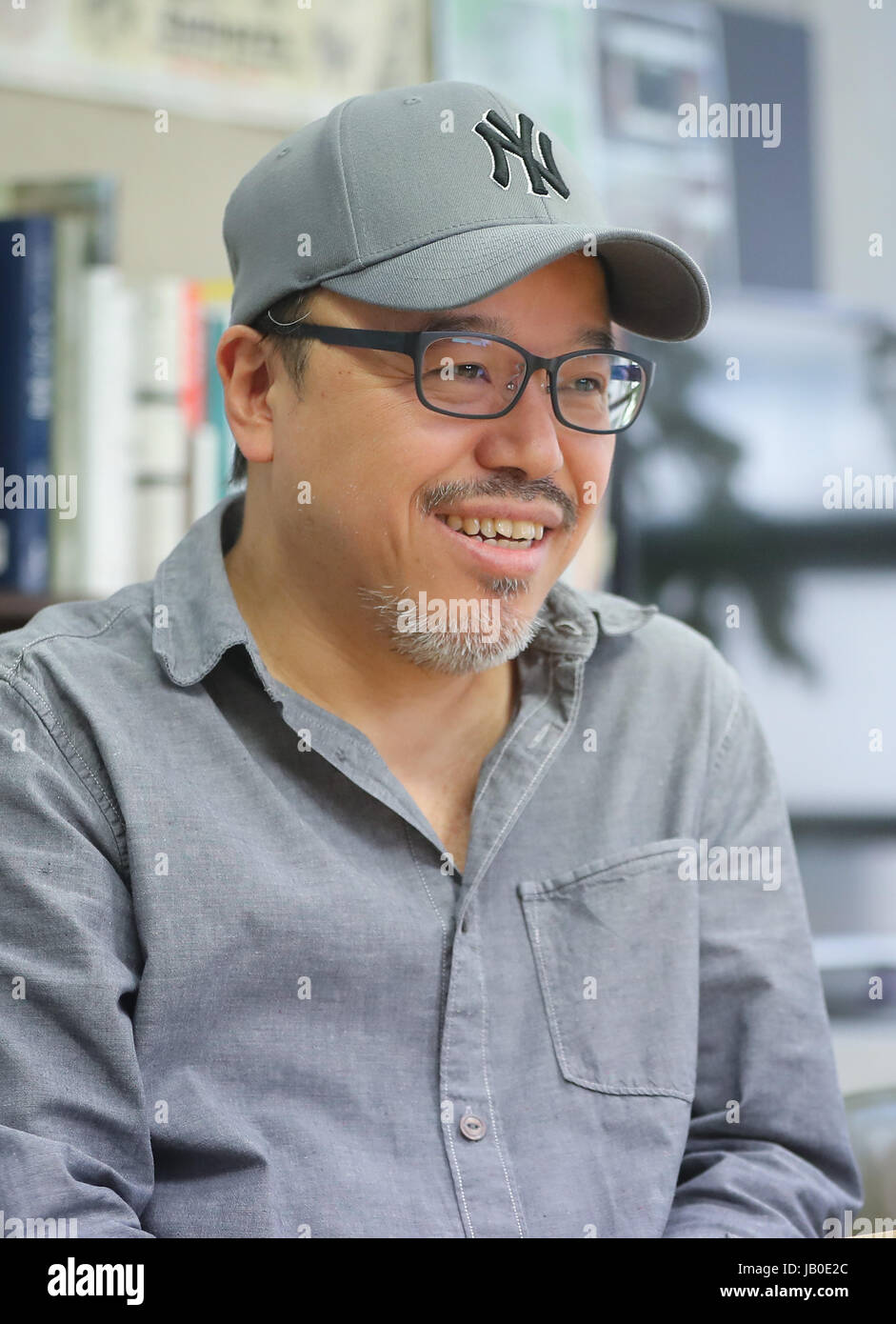 S. Korean webtoon artist Yoon Tae-ho South Korean webtoon artist Yoon Tae-ho poses for a photo ...