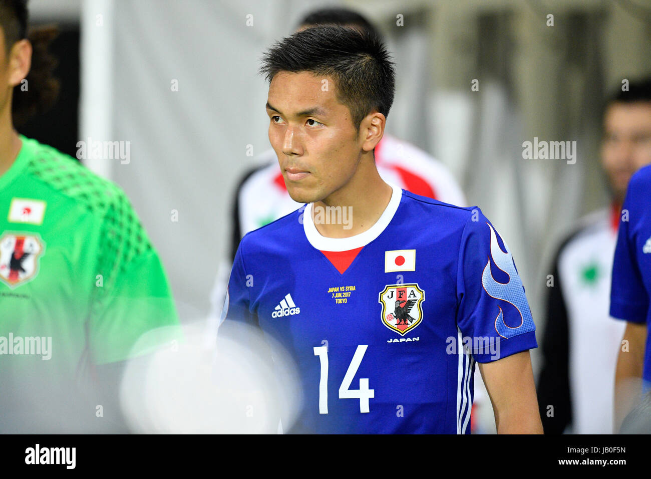 Tokyo, Japan. 7th June, 2017. Yuya Kubo (JPN) Football/Soccer : KIRIN ...