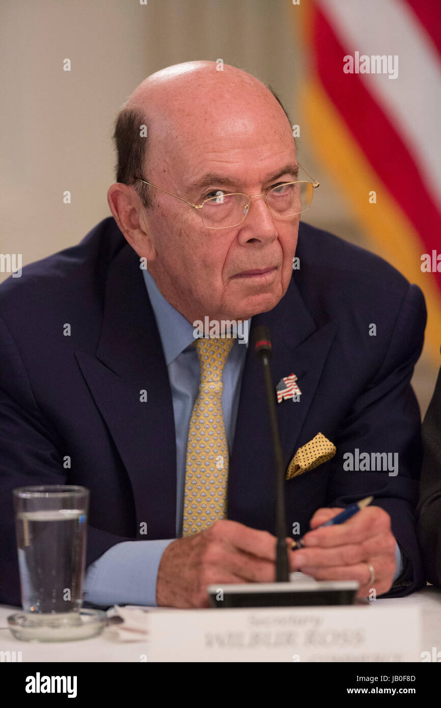 United States Secretary of Commerce Wilbur Ross participates in the ...