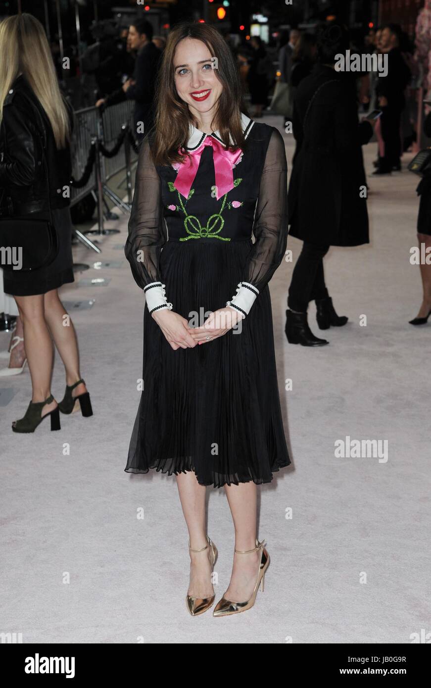 New York, NY, USA. 8th June, 2017. Zoe Kazan out and about for ...