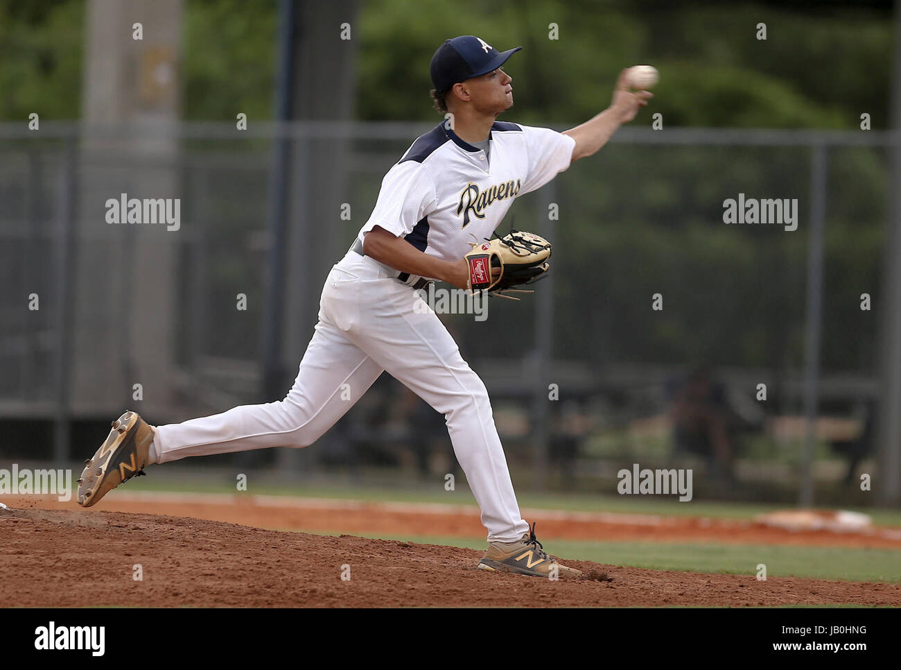 May 23, 2017 - Florida, U.S. - CHARLIE KAIJO | Times.Alonso pitcher ...