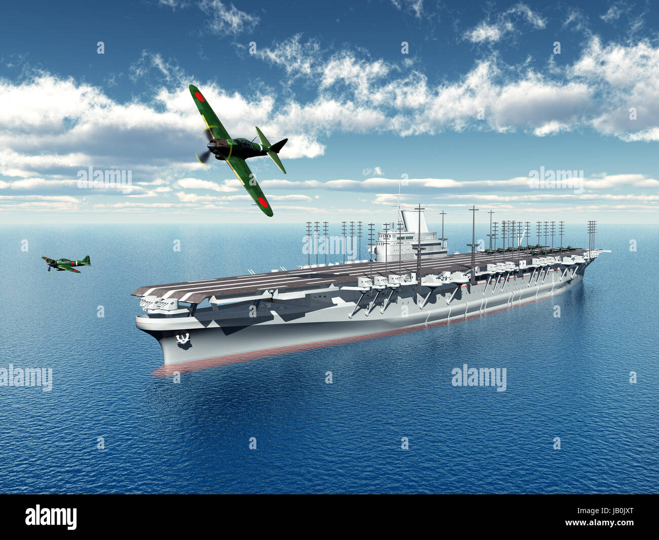 Japanese aircraft carrier hi-res stock photography and images - Alamy