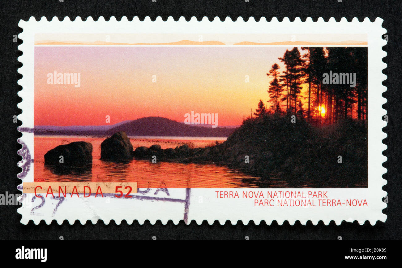 Canadian postage stamp Stock Photo - Alamy