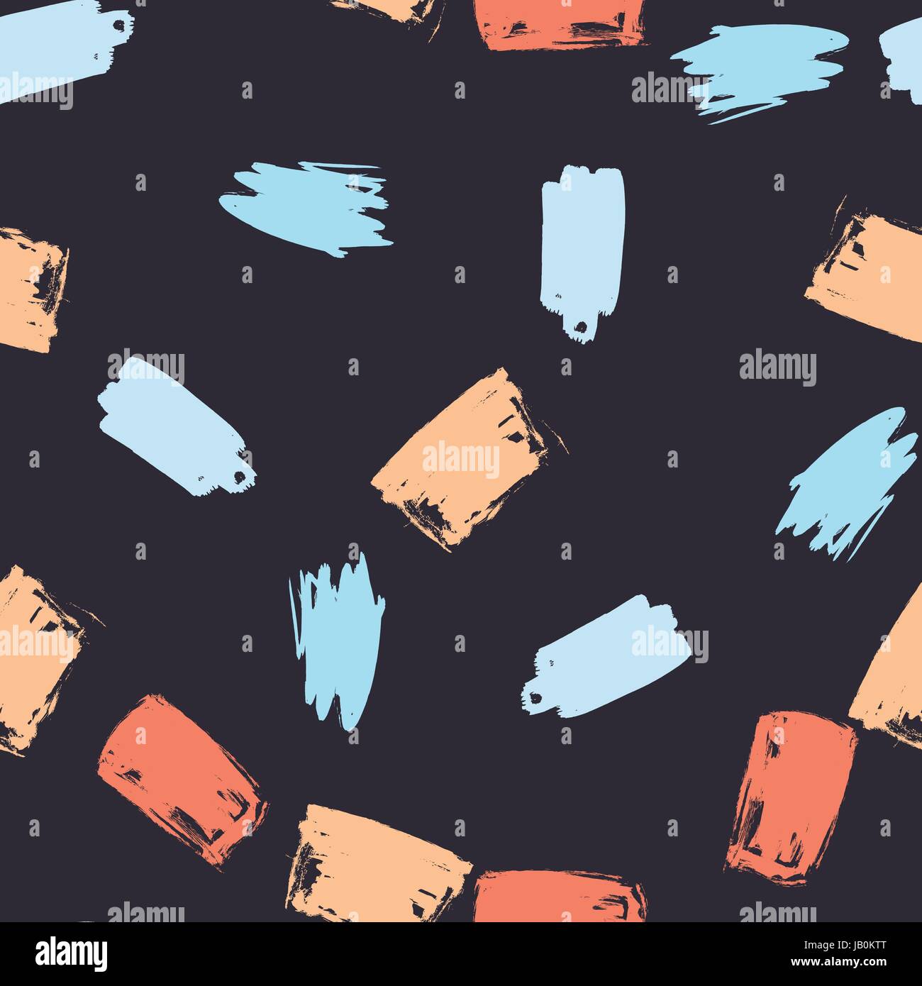 Abstract tile. Vector background. Brush stroke seamless pattern Stock ...