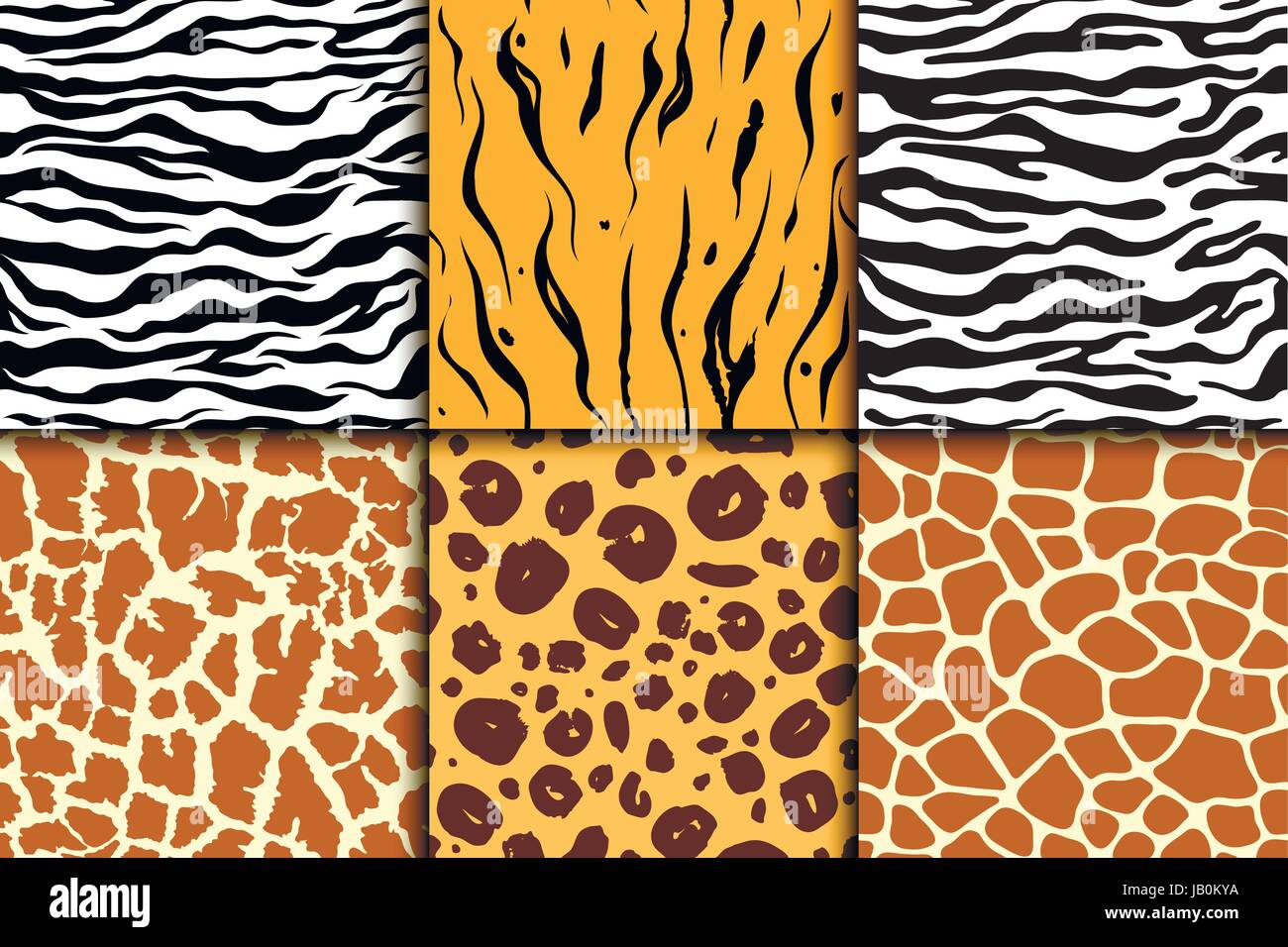 Seamless pattern with cheetah skin. vector background. Colorful zebra ...