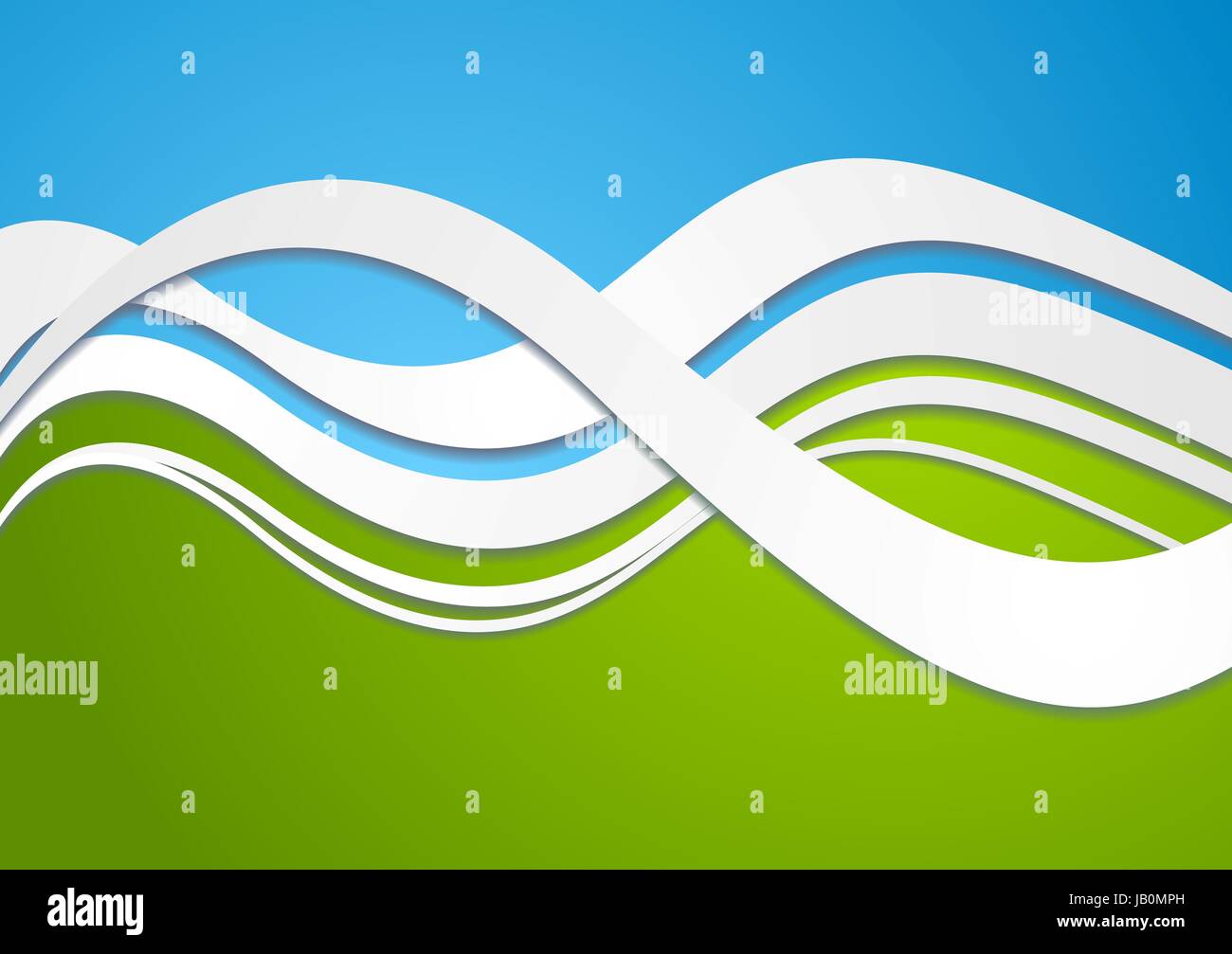 Abstract colorful wavy vector background Stock Photo - Alamy