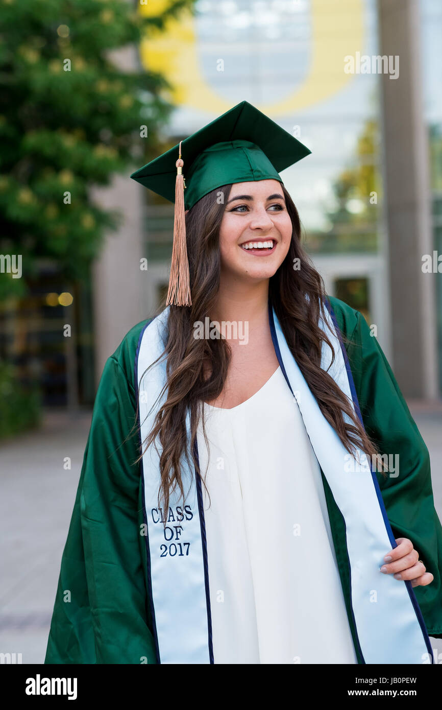 Senior pictures college graduation hi-res stock photography and images ...