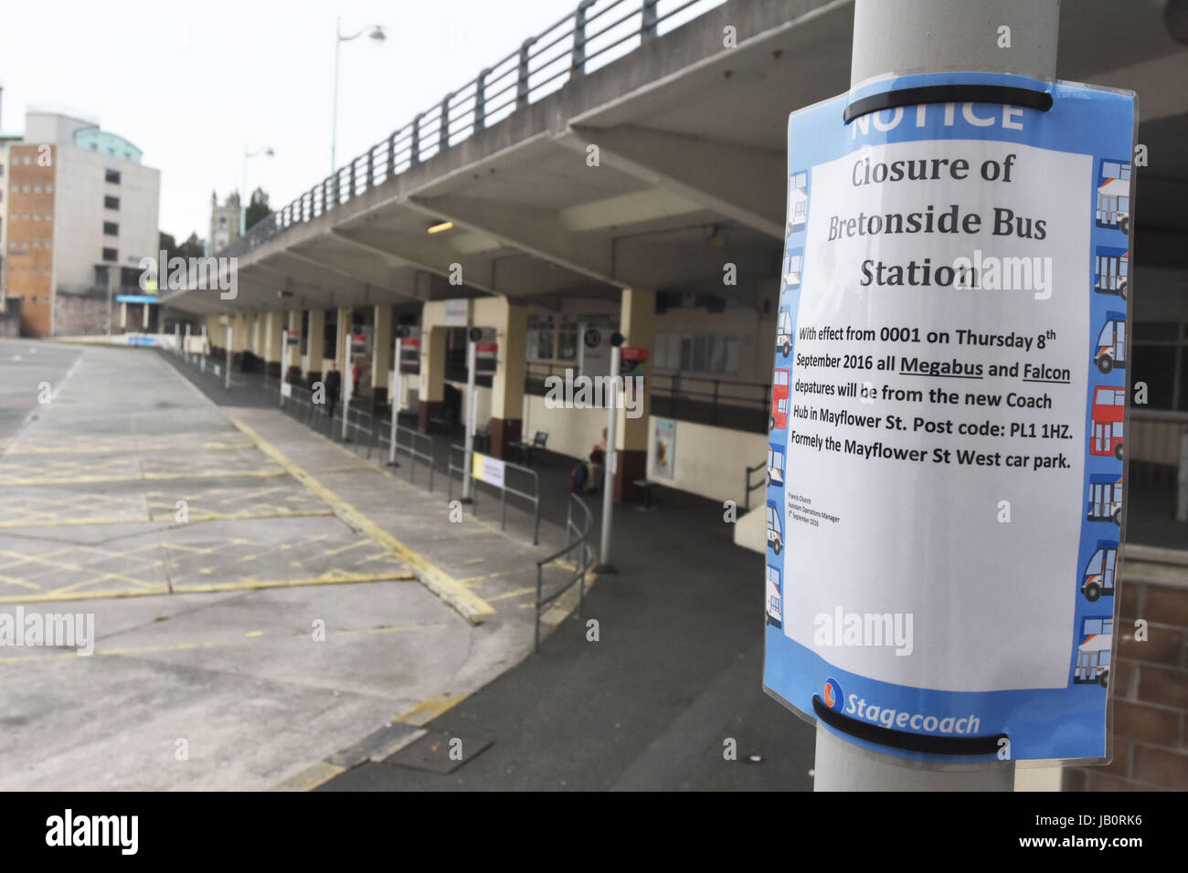 The opening of the new Bus Staion in Plymouth City Centre after the ...