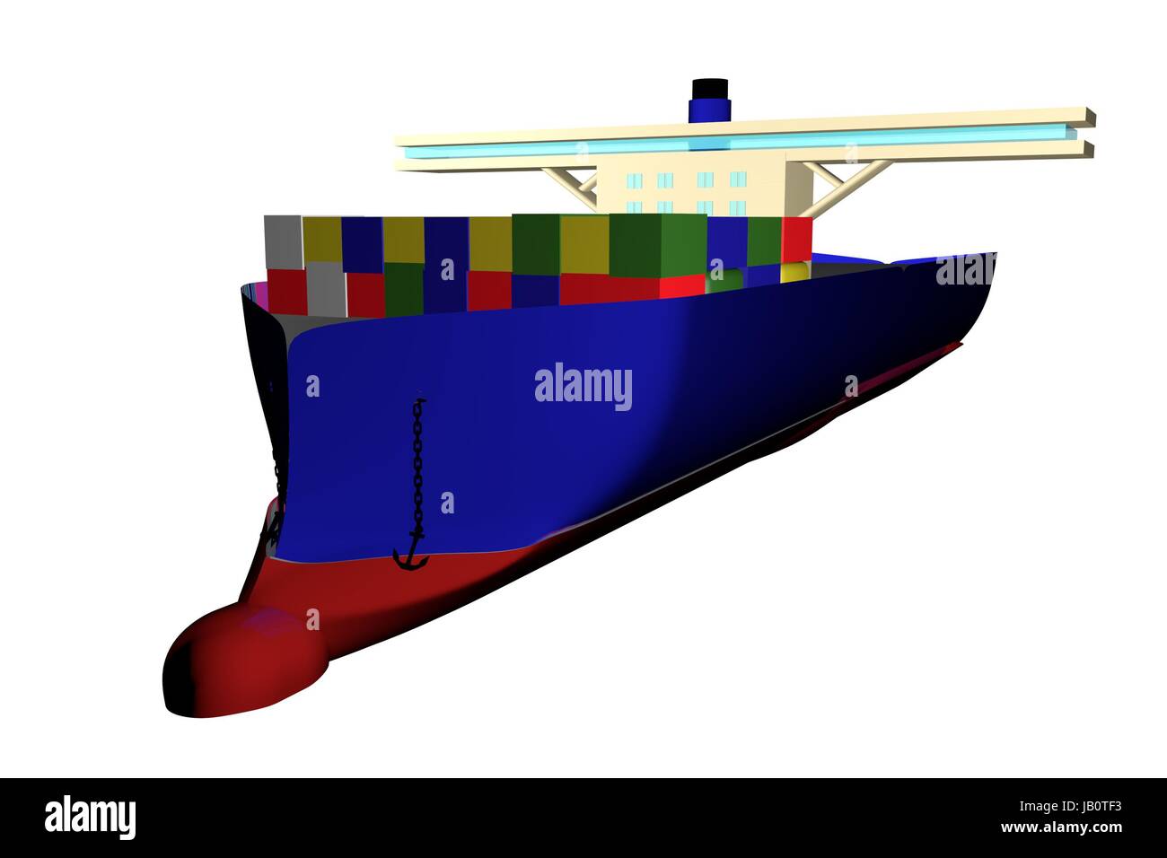 Shipping Bulk Carrier Render High Resolution Stock Photography and ...