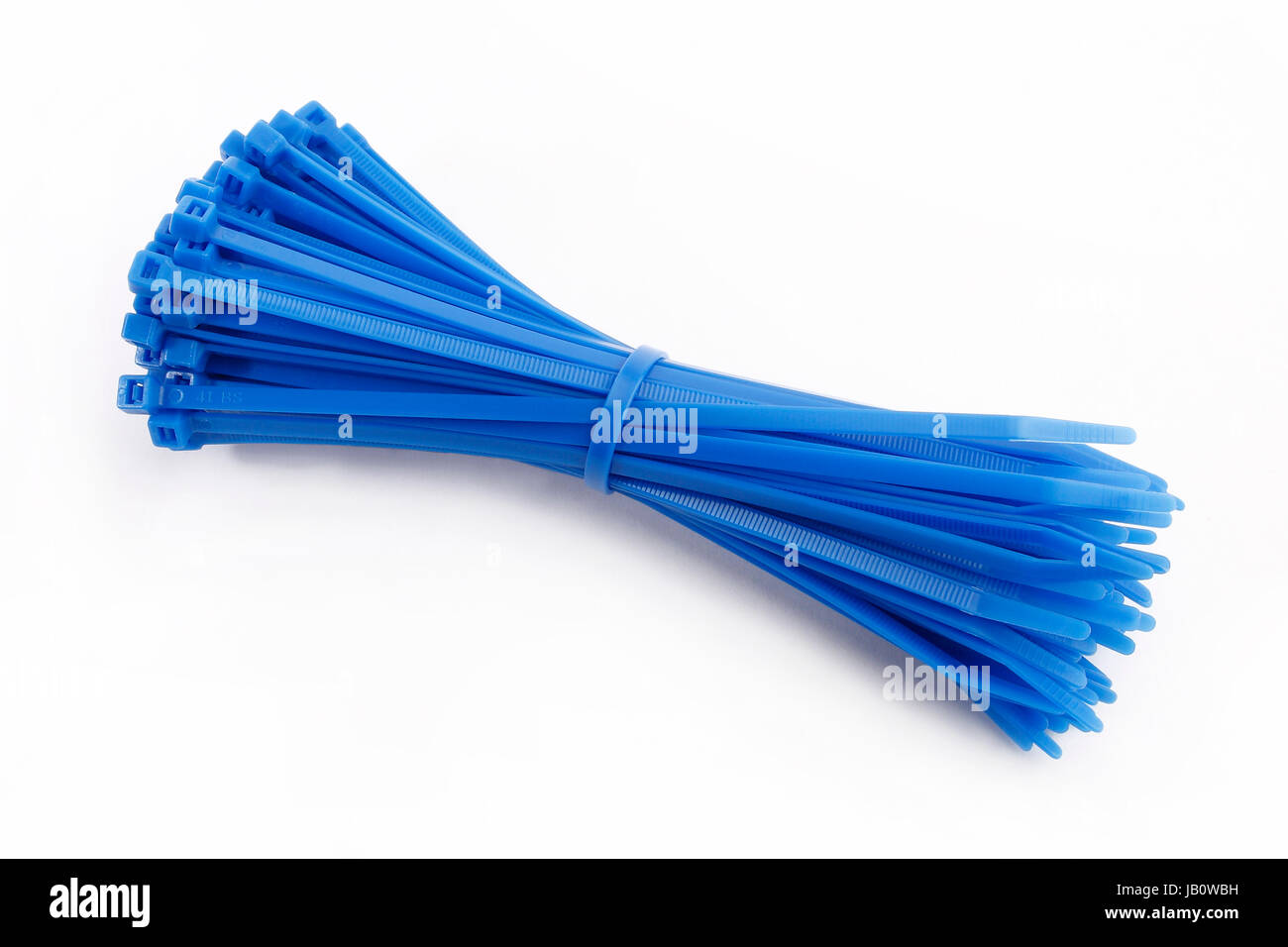 cable ties blue Stock Photo - Alamy
