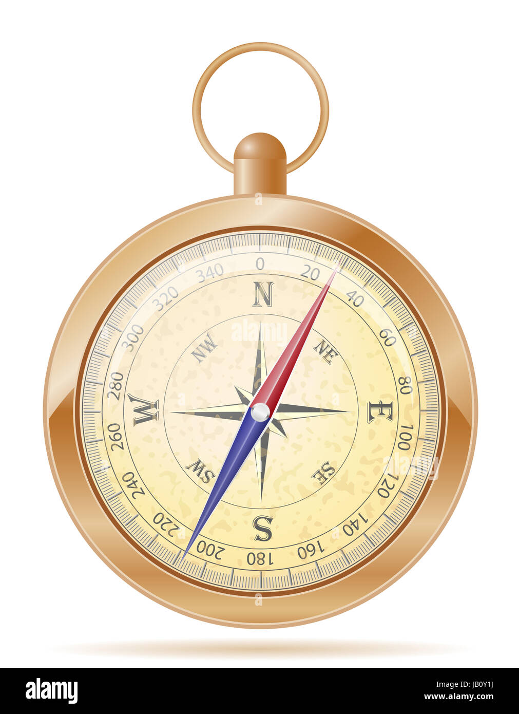 compass old retro vintage icon stock vector illustration isolated on ...