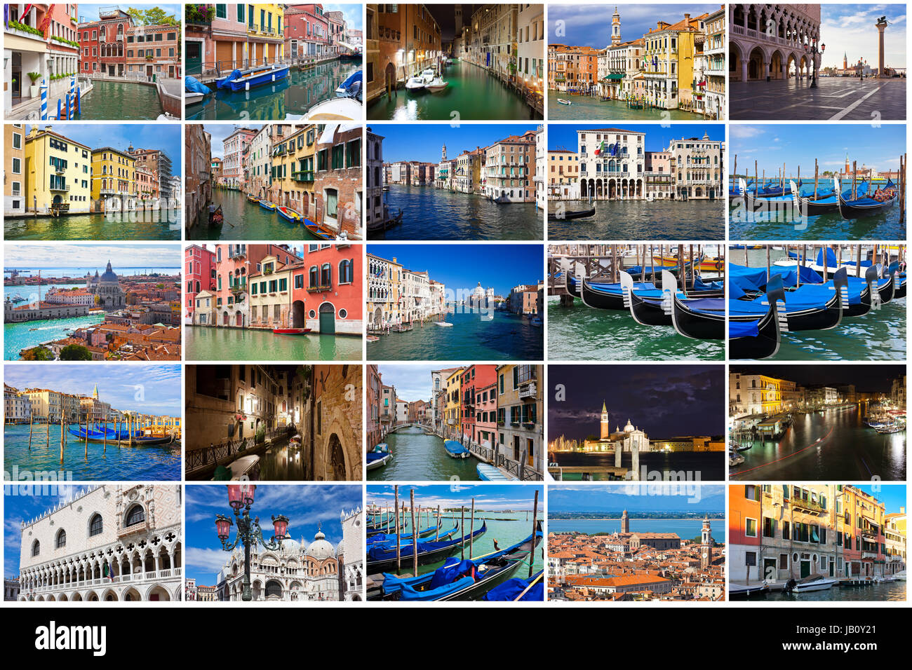 Collection of beautiful photos in Venice, Italy Stock Photo - Alamy