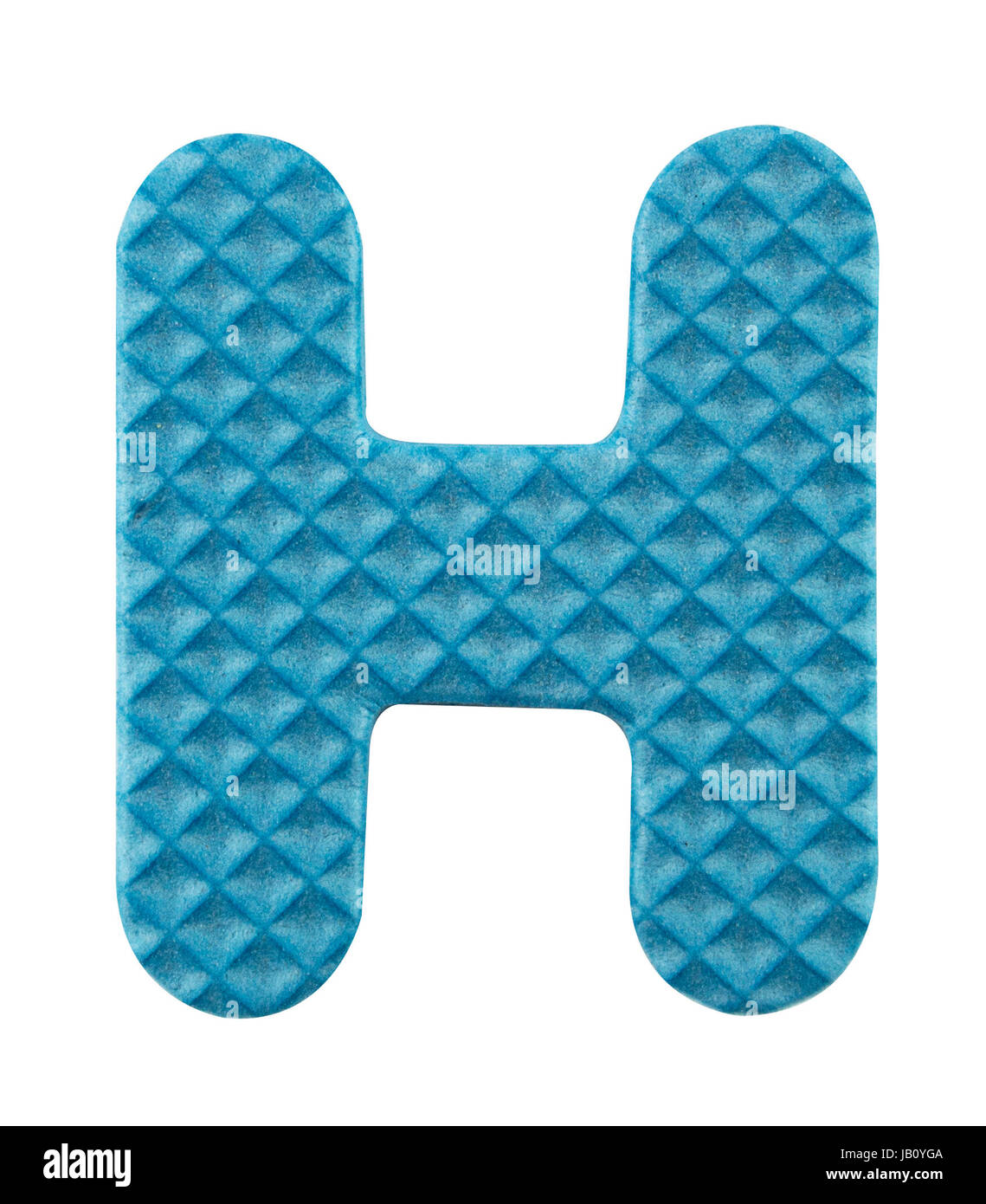 H letter, Alphabet isolated on white background , with clipping path ...