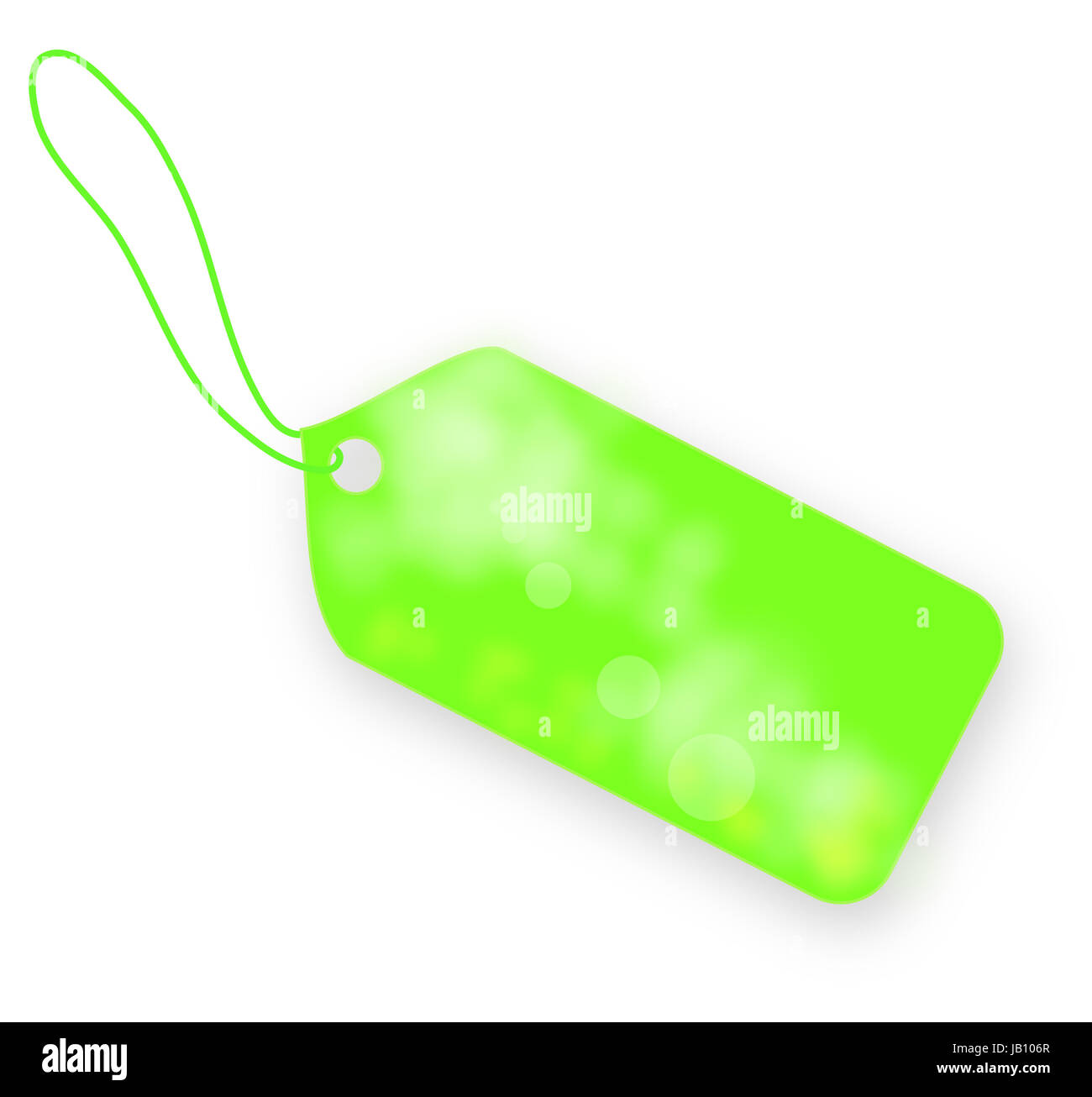 Spring tag on white background Stock Photo - Alamy