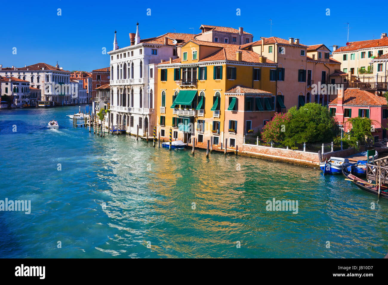 Beautiful view of famous Grand Canal in Venice, Italy Stock Photo - Alamy