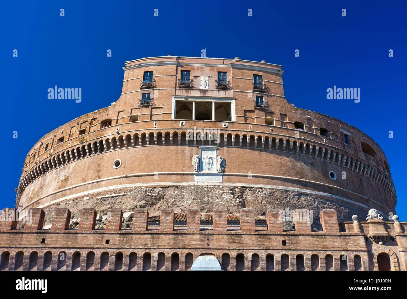 Famous Saint Angel castle in Rome, Italy Stock Photo - Alamy
