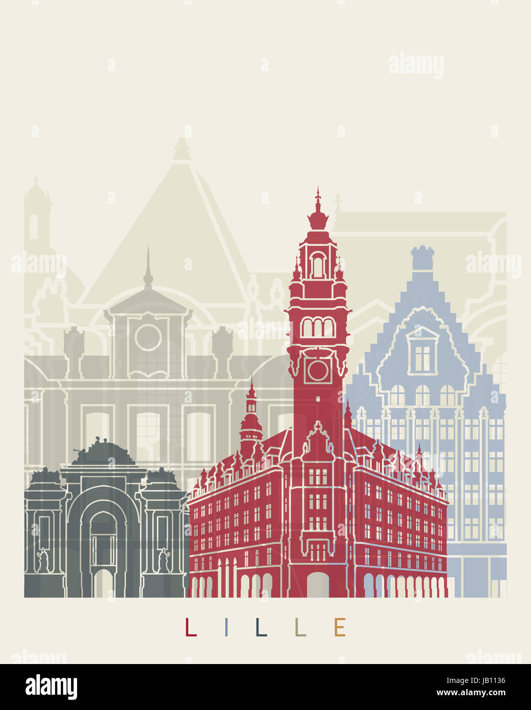 Lille vector hi-res stock photography and images - Alamy