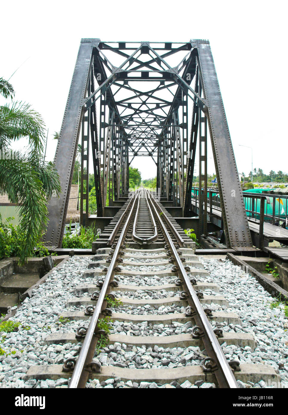 Old railway bridge Stock Photo - Alamy