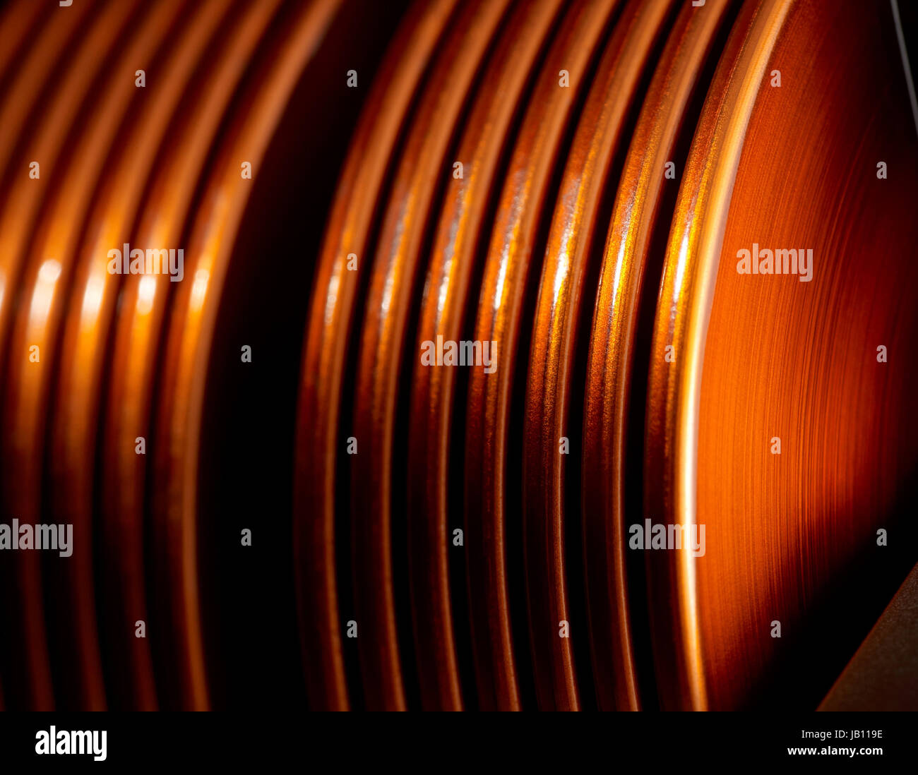 detail of a electronic conductor in dark back Stock Photo - Alamy